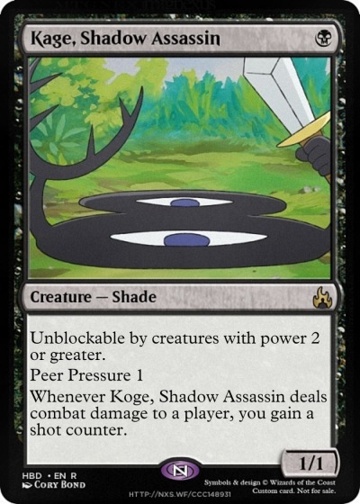 MTGNexus - Kage, Shadow Assassin