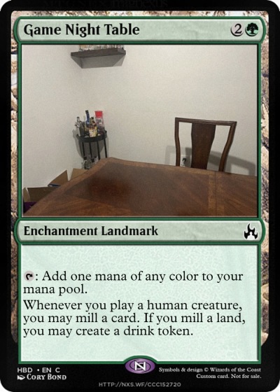 MTGNexus - Game Night Table