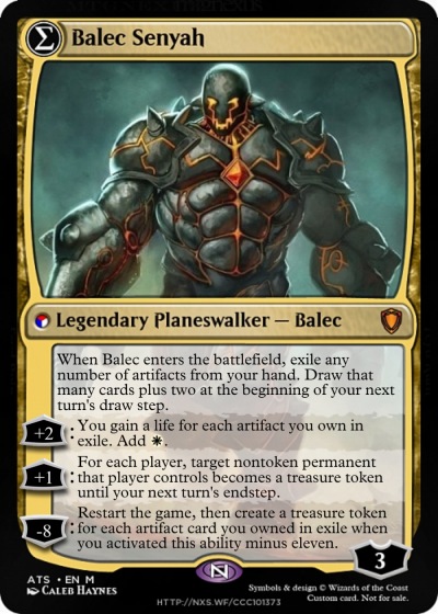 MTGNexus - Balec, Blightsteel Fanatic // Balec Senyah