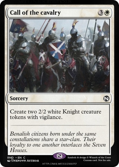 MTGNexus - Call of the cavalry