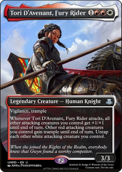 MTGNexus - Tori D'Avenant, Fury Rider