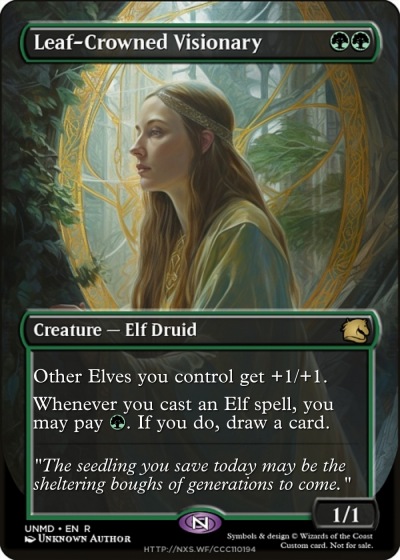 MTGNexus - Leaf-Crowned Visionary