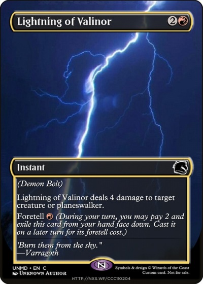 MTGNexus - Lightning of Valinor