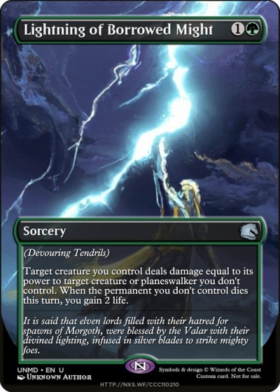 MTGNexus - Lightning of Borrowed Might