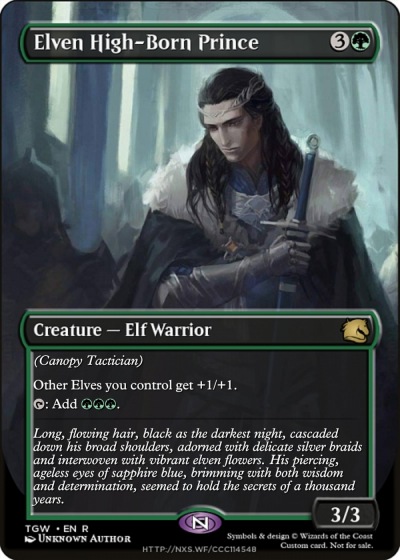 MTGNexus - Elven High-Born Prince