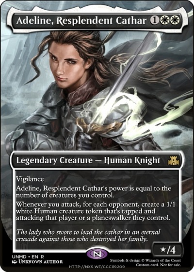 MTGNexus - Adeline, Resplendent Cathar