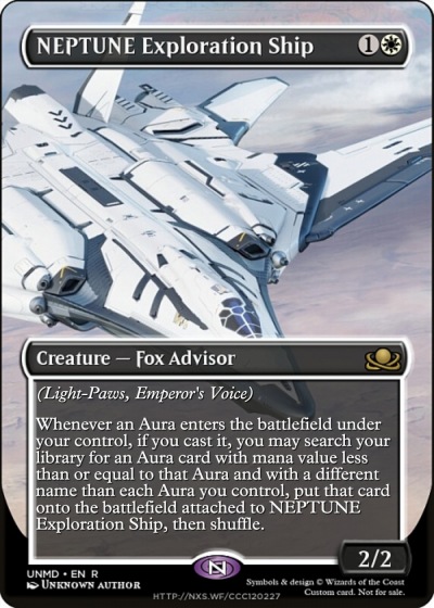 MTGNexus - NEPTUNE Exploration Ship