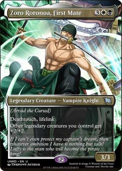MTGNexus - Zoro Roronoa, First Mate