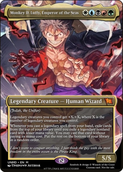 MTGNexus - Monkey D. Luffy, Emperor of the Seas