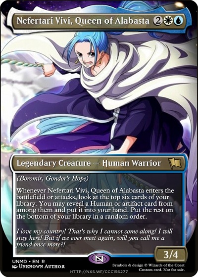 MTGNexus - Nefertari Vivi, Queen of Alabasta