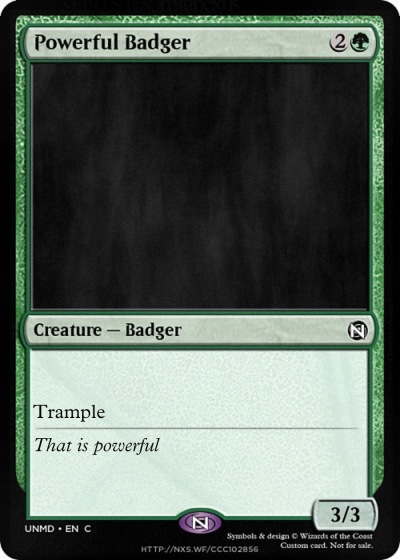 MTGNexus - Powerful Badger