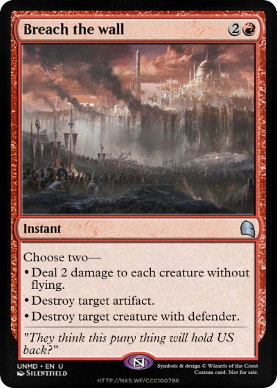 MTGNexus - Breach the wall