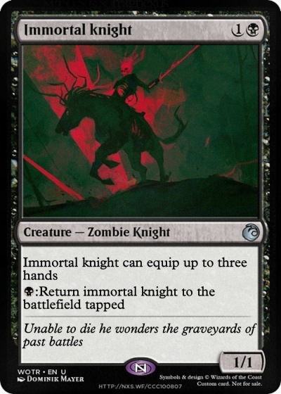 MTGNexus - Immortal knight