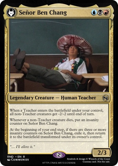 MTGNexus - Señor Ben Chang // The First Chang Dynasty