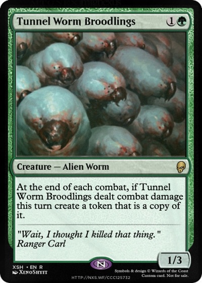 MTGNexus - Tunnel Worm Broodlings