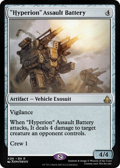 MTGNexus - Hyperion Assault Battery