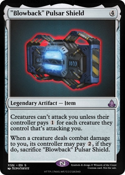 MTGNexus - Blowback Pulsar Shield