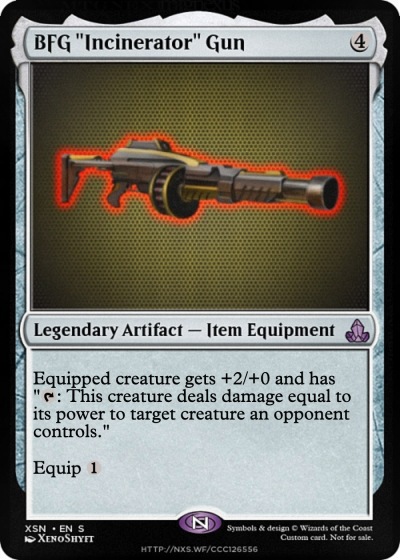 MTGNexus - BFG Incinerator Gun