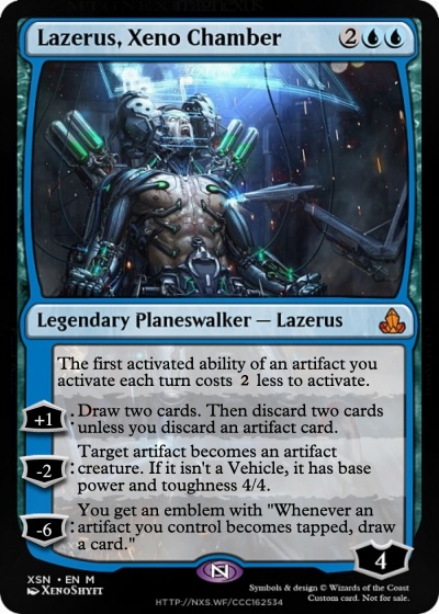 MTGNexus - Lazerus, Xeno Chamber
