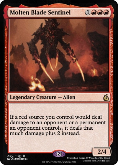 MTGNexus - Molten Blade Sentinel