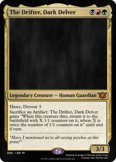 MTGNexus - The Drifter, Dark Delver