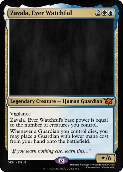 MTGNexus - Zavala, Ever Watchful
