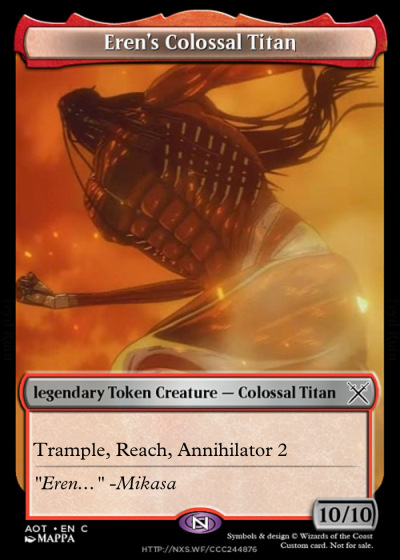 MTGNexus - Attack on Titan: Beyond the wall