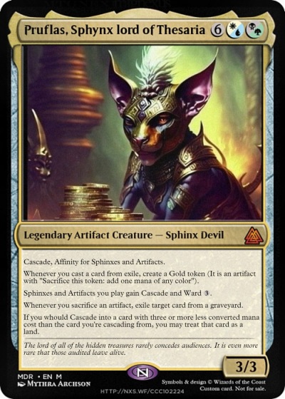 MTGNexus - Pruflas, Sphynx lord of Thesaria