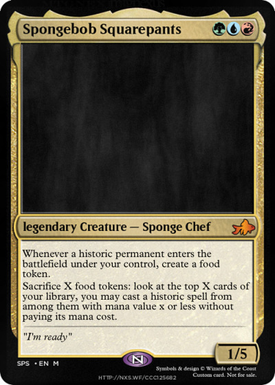 MTGNexus - Spongebob Universes Beyond