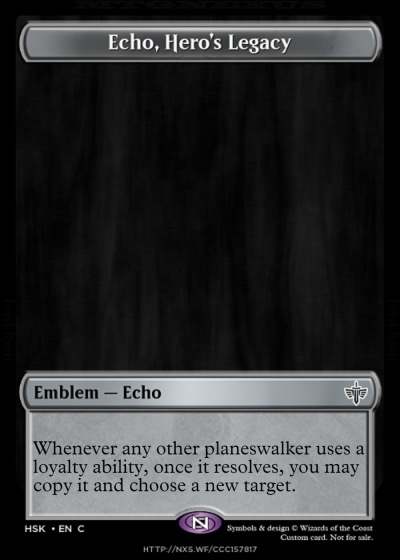 MTGNexus - Echo, Hero’s Legacy