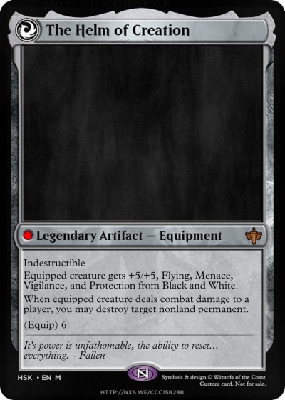 MTGNexus - The Devils Crown // The Helm of Creation