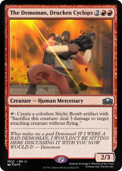 MTGNexus - The Demoman, Drucken Cyclops