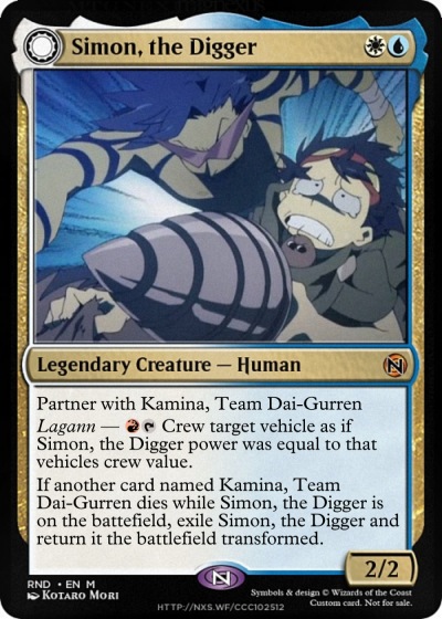 MTGNexus - Simon, the Digger // Simon, Supreme Commander