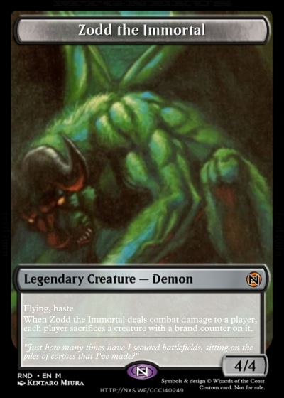 MTGNexus - Zodd the Immortal