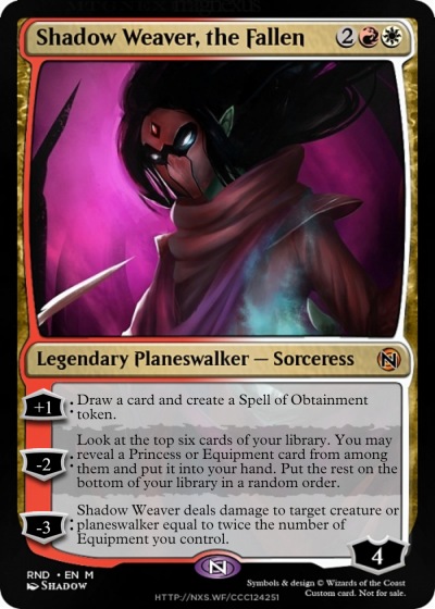 MTGNexus - Shadow Weaver, the Fallen