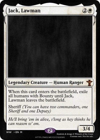 MTGNexus - Jack, Lawman