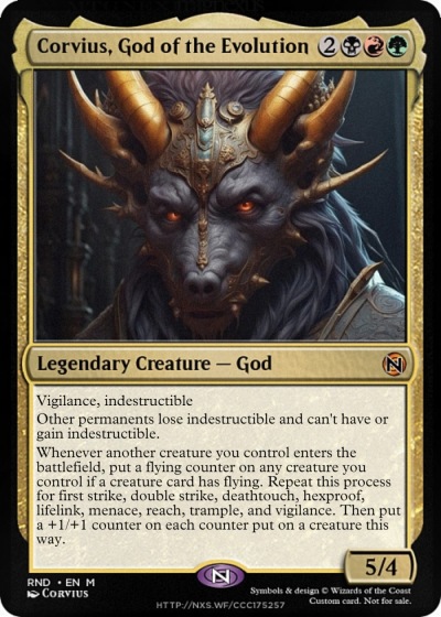 MTGNexus - Corvius, God of the Evolution