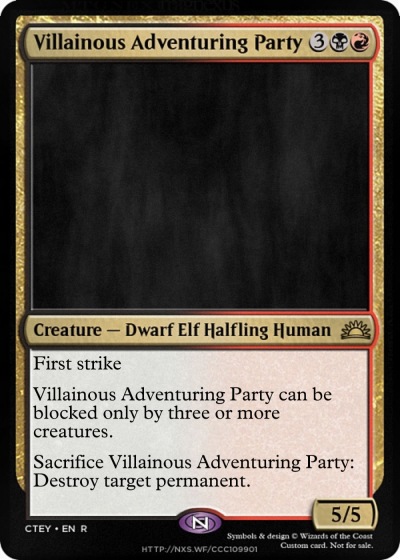 MTGNexus - Villainous Adventuring Party