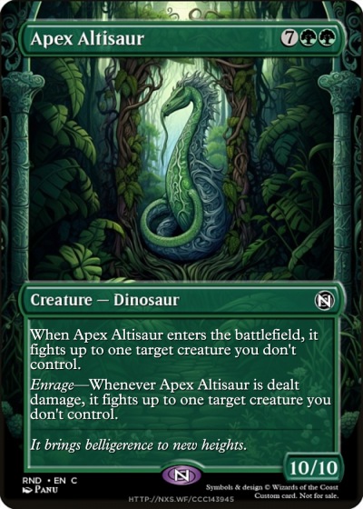 MTGNexus - Apex Altisaur