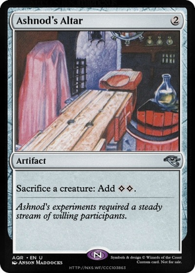 MTGNexus - Ashnod's Altar