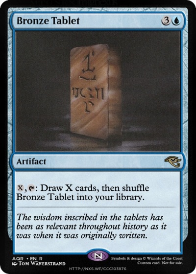MTGNexus - Bronze Tablet