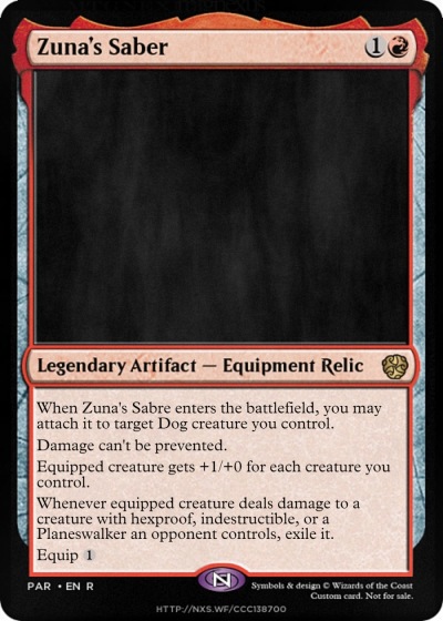 MTGNexus - Zuna's Saber
