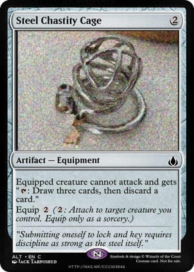 MTGNexus - Steel Chastity Cage