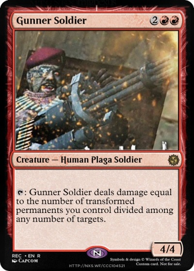 MTGNexus - Gunner Soldier