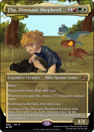 MTGNexus - Flip, Dinosaur Shepherd