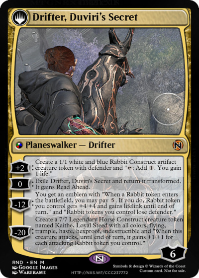 MTGNexus - The Unravelling Paradox // Drifter, Duviri's Secret