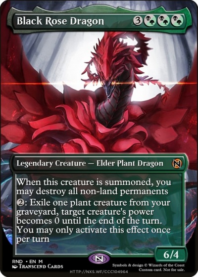 MTGNexus - Black Rose Dragon