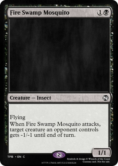 MTGNexus - Fire Swamp Mosquito