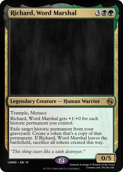 MTGNexus - Richard, Word Marshal