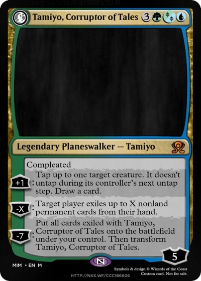 MTGNexus - Tamiyo, Corruptor of Tales // Tamiyo, Twice-Afflicted